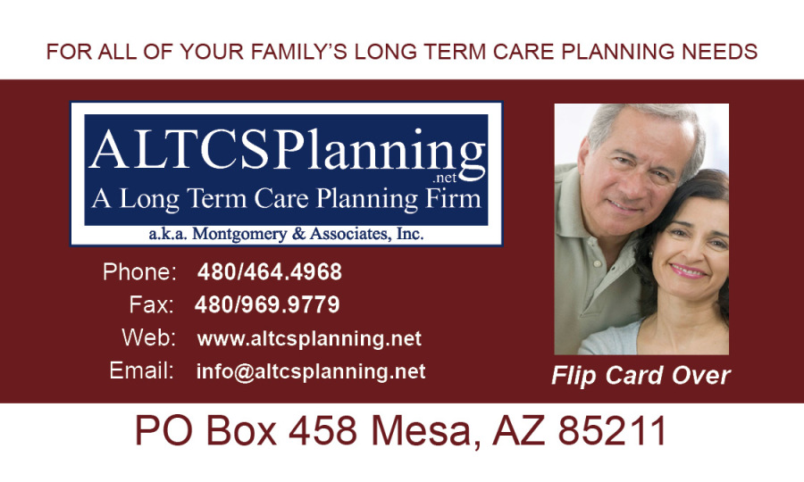 Updated Business Cards | ALTCS Planning.net