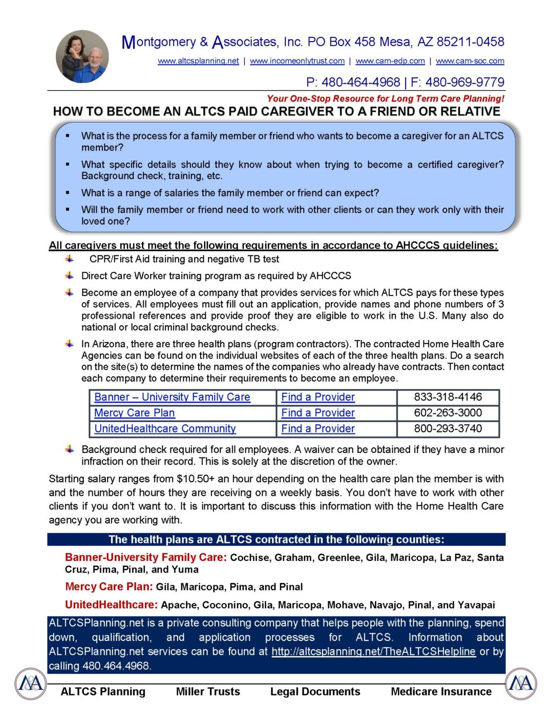 2018 Becoming a Paid Caregiver | ALTCS Planning.net